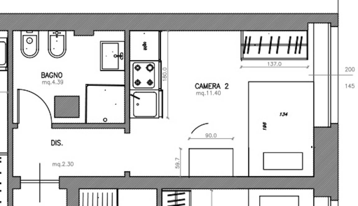 17 M² Apartment ∙ 1 Guest - Turin