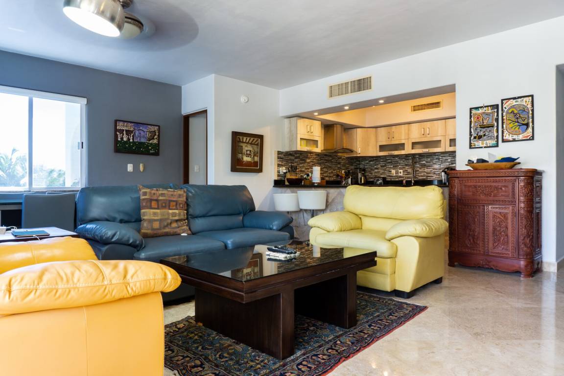 70 M² Apartamento ∙ 2 Habitaciones ∙ 6 Huéspedes - Cozumel