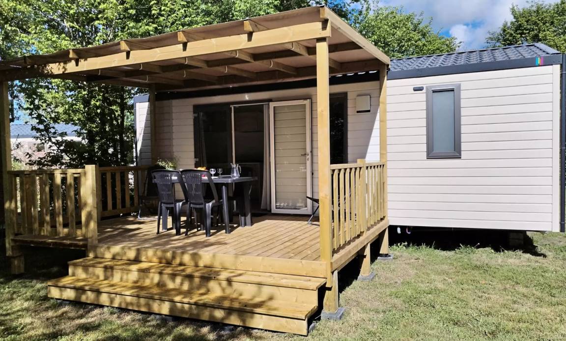 27 M² Mobilheim ∙ 2 Schlafzimmer ∙ 4 Gäste - Charron