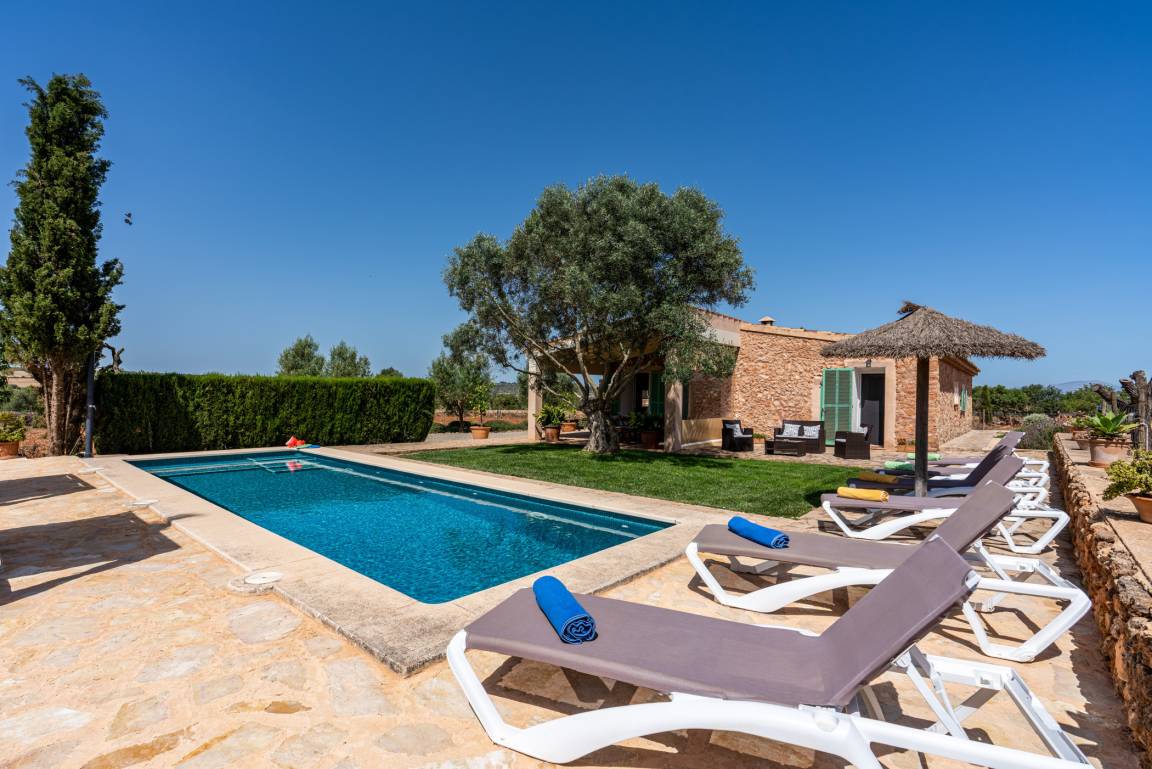 143 M² Finca ∙ 3 Schlafzimmer ∙ 6 Gäste - Manacor