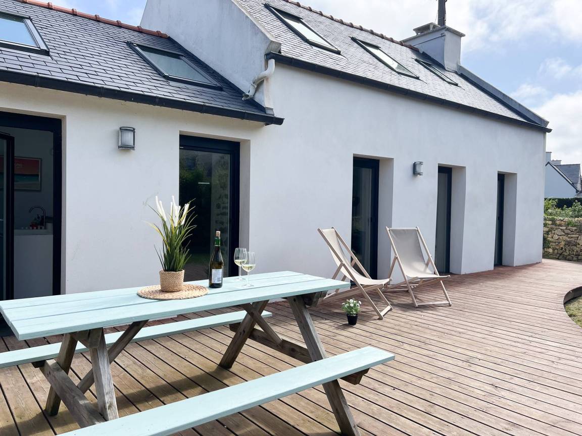 90 M² Maison De Vacances ∙ 3 Chambres ∙ 4 Personnes - Saint-Pabu