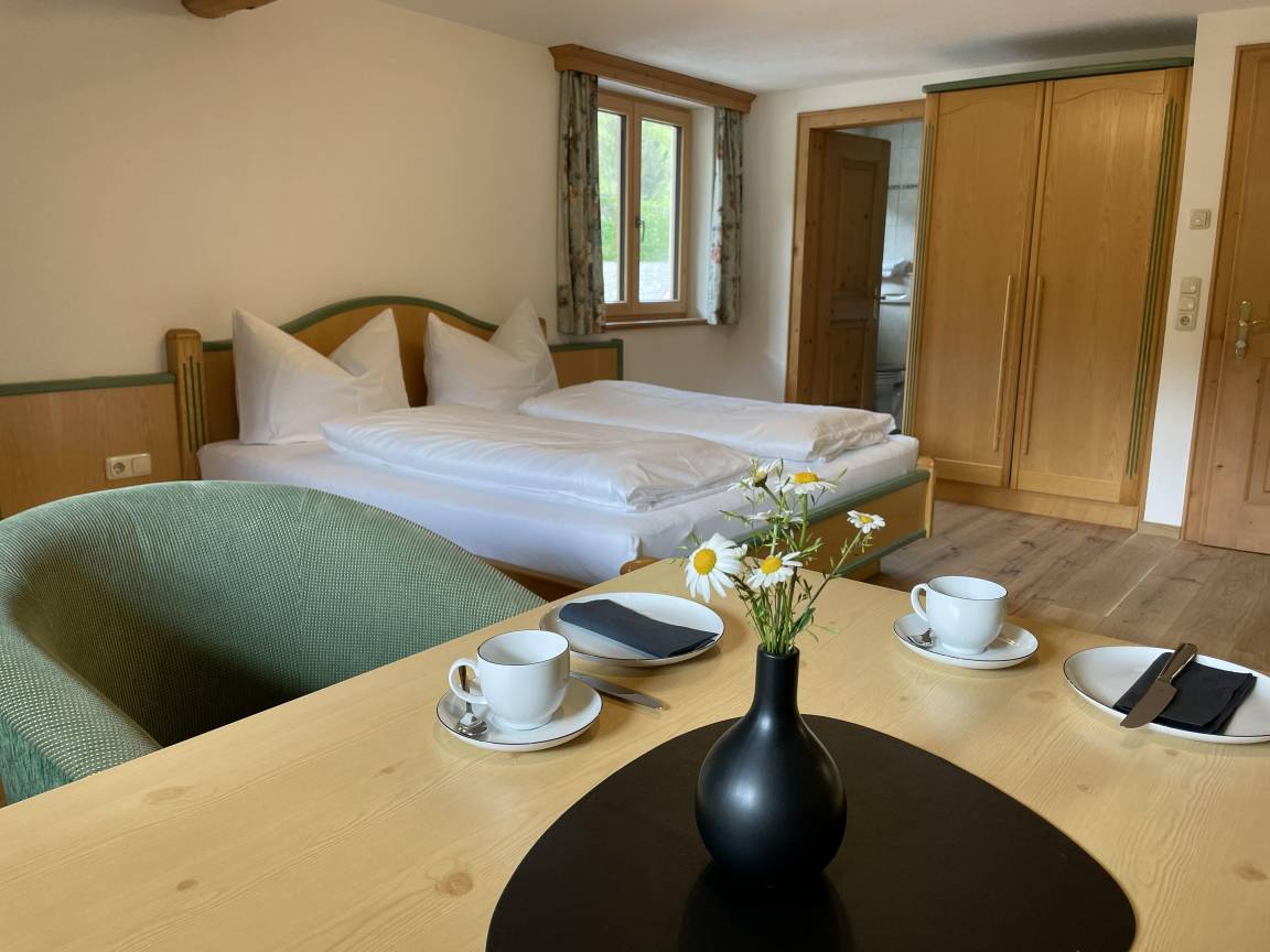 31 M² Ferienwohnung ∙ 1 Schlafzimmer ∙ 2 Gäste - Holzgau