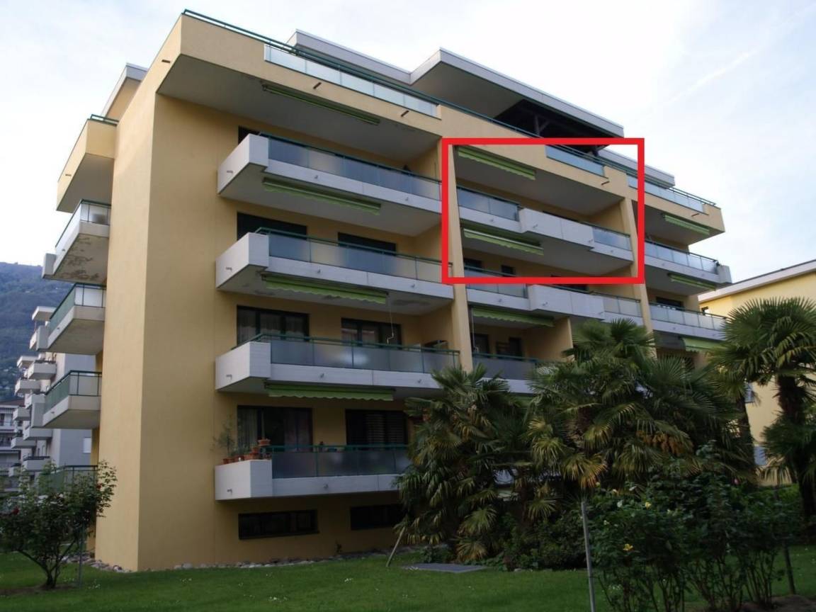 64 M² Ferienwohnung ∙ 1 Schlafzimmer ∙ 2 Gäste - Locarno