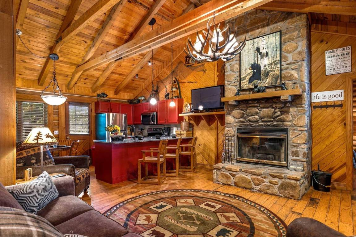 112 M² Cabaña ∙ 1 Habitación ∙ 8 Huéspedes - Branson, MO