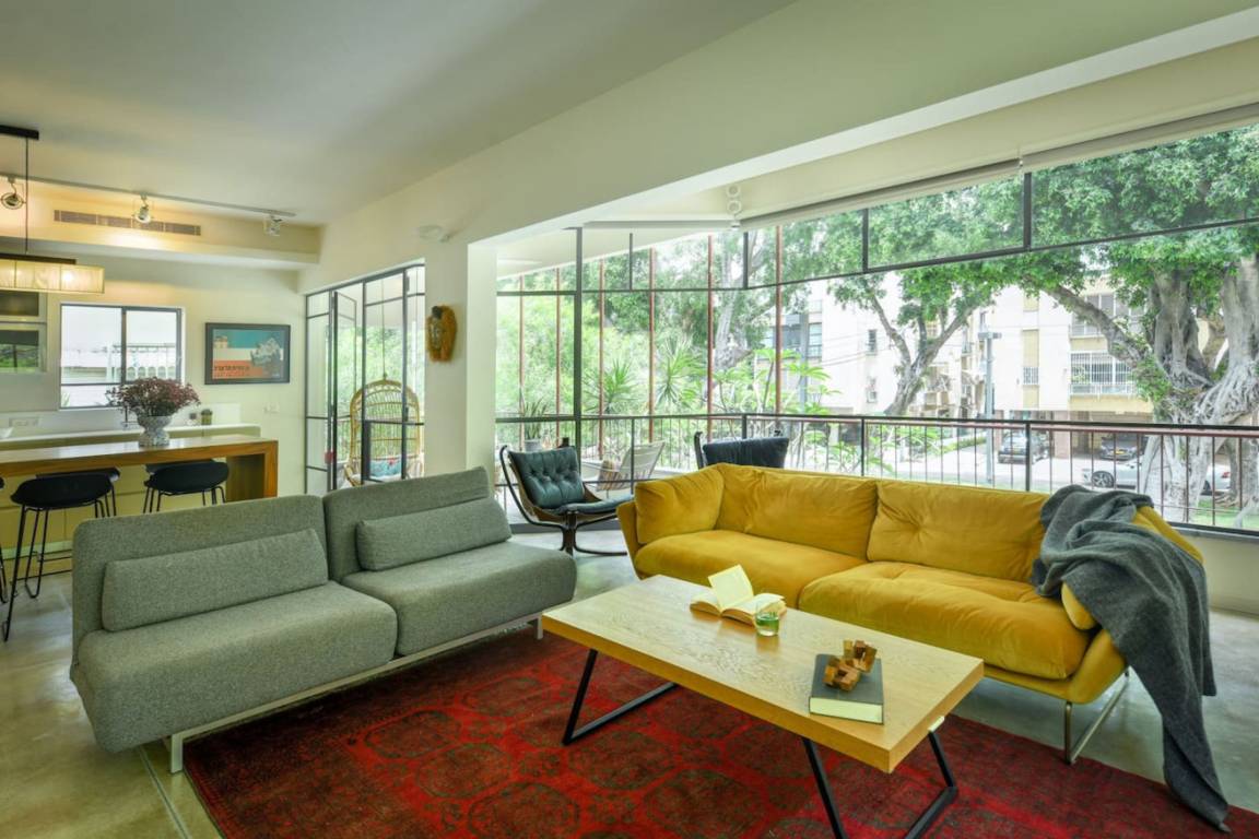 130 M² Apartment ∙ 3 Bedrooms ∙ 8 Guests - Tel Aviv