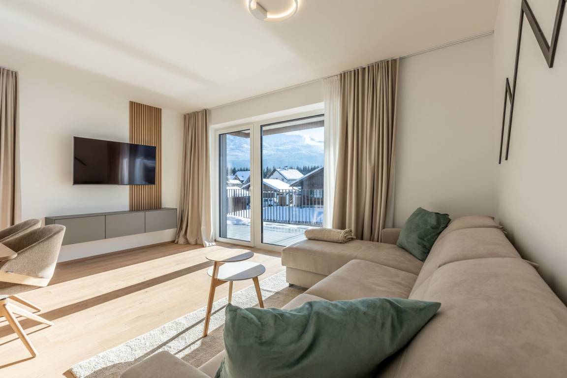 70 M² Ferienwohnung ∙ 2 Schlafzimmer ∙ 4 Gäste - Bad Mitterndorf