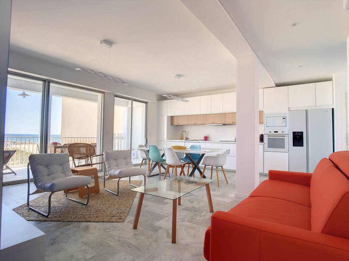 95 M² Appartement ∙ 3 Chambres ∙ 8 Personnes - Mauguio