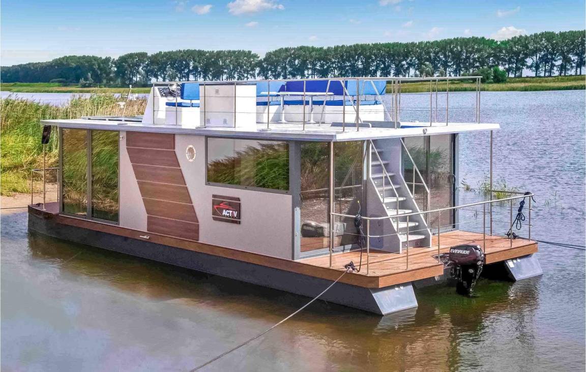 50 M² Hausboot ∙ 2 Schlafzimmer ∙ 6 Gäste - Danzig