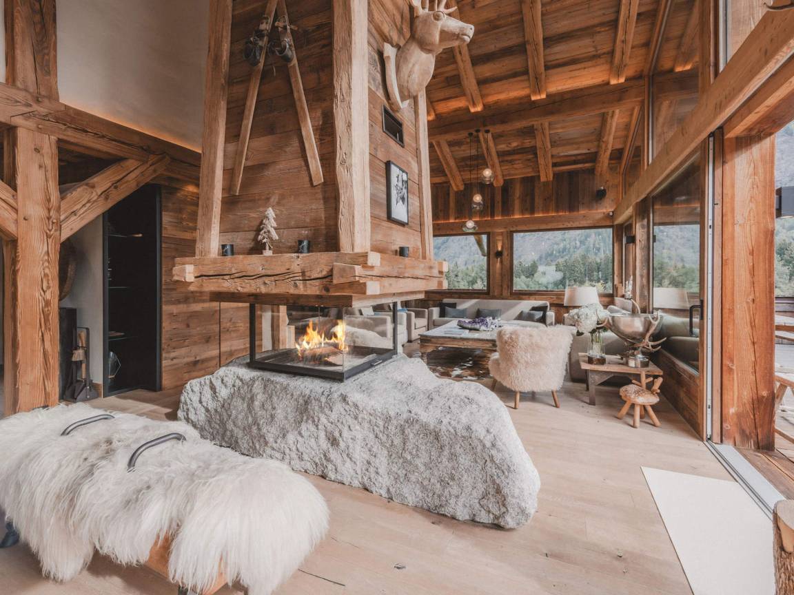350 M² Chalet ∙ 4 Schlafzimmer ∙ 10 Gäste - Les Houches