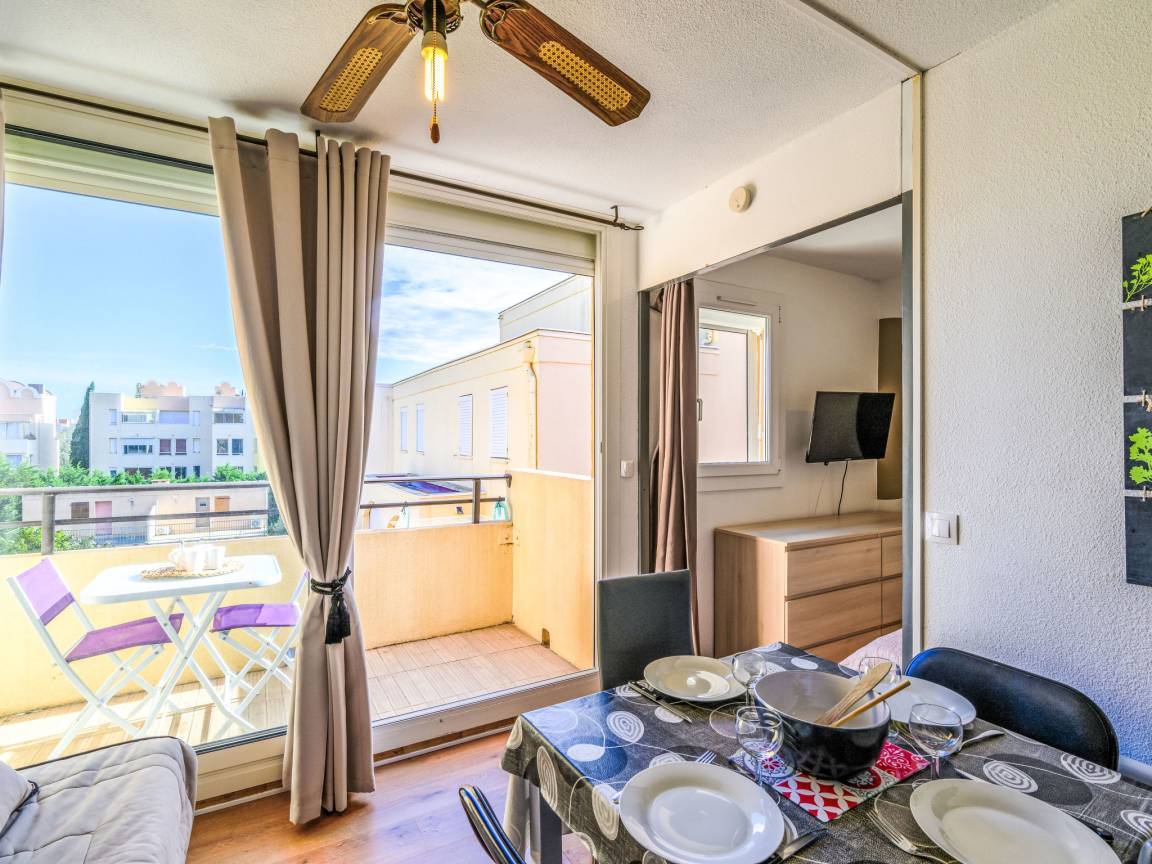 25 M² Appartement ∙ 1 Chambre ∙ 4 Personnes - Gruissan