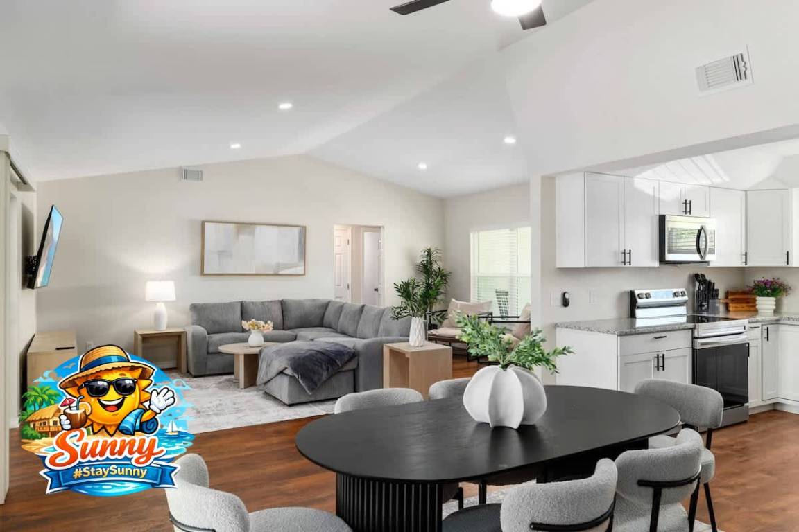 133 M² Casa ∙ 3 Quartos ∙ 6 Hóspedes - Wesley Chapel, FL