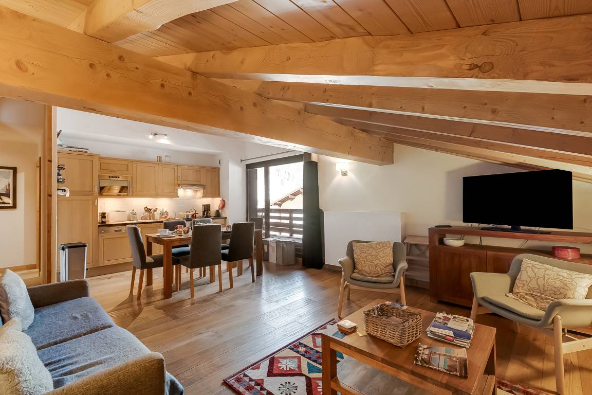 60 M² Appartement ∙ 2 Chambres ∙ 4 Personnes - Vallorcine