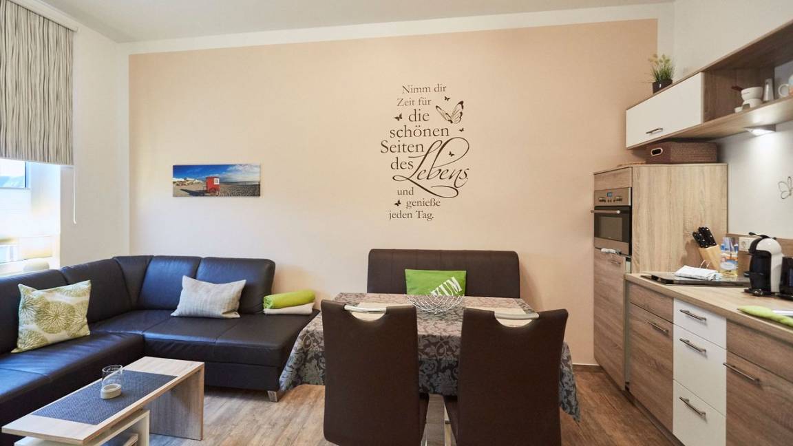 54 M² Appartement ∙ 2 Chambres ∙ 4 Personnes - Borkum