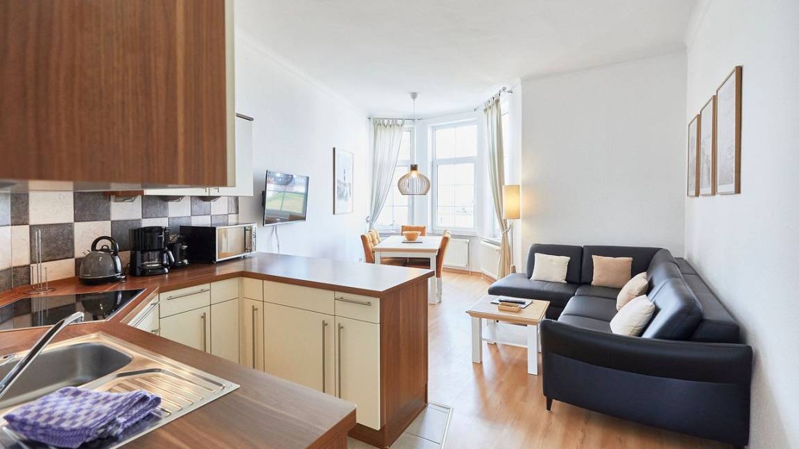 65 M² Ferienwohnung ∙ 2 Schlafzimmer ∙ 5 Gäste - Borkum