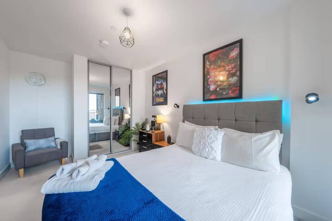 60 M² Apartamento ∙ 2 Habitaciones ∙ 3 Huéspedes - Hounslow