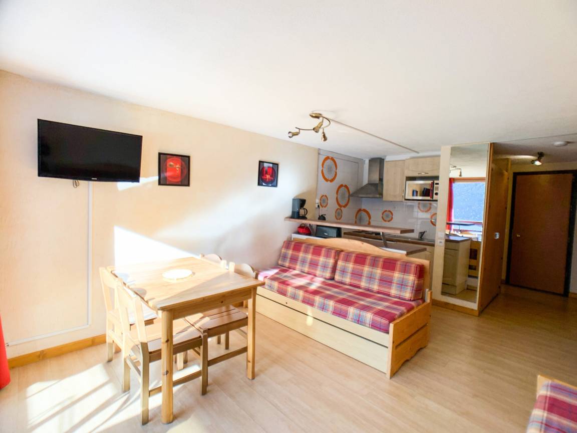 28 M² Studio Flat ∙ 1 Bedroom ∙ 4 Guests - Tignes