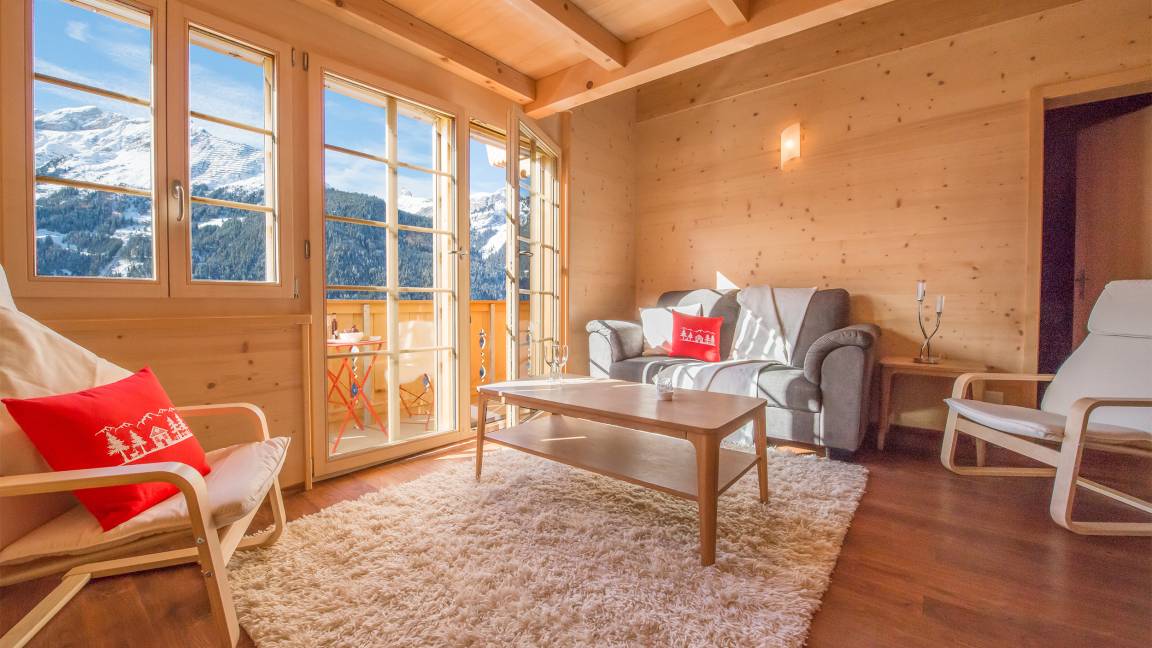 95 M² Appartement ∙ 3 Chambres ∙ 6 Personnes - Lauterbrunnen