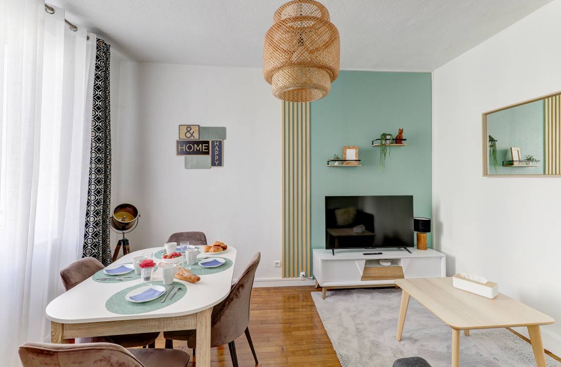 55 M² Appartement ∙ 2 Chambres ∙ 4 Personnes - Montluçon
