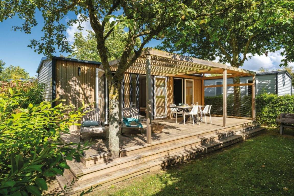 32 M² Camping ∙ 2 Chambres ∙ 4 Personnes - Saint-Aubin-sur-Mer