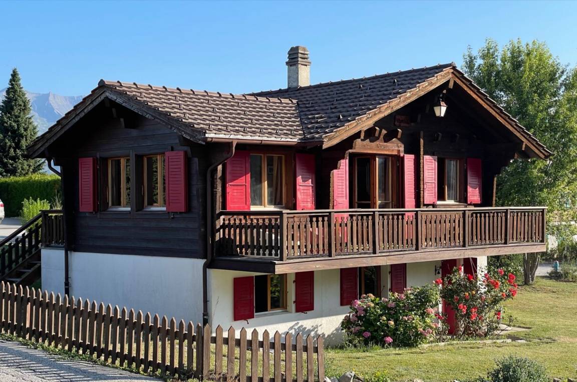 120 M² Chalet ∙ 4 Schlafzimmer ∙ 6 Gäste - Anzère