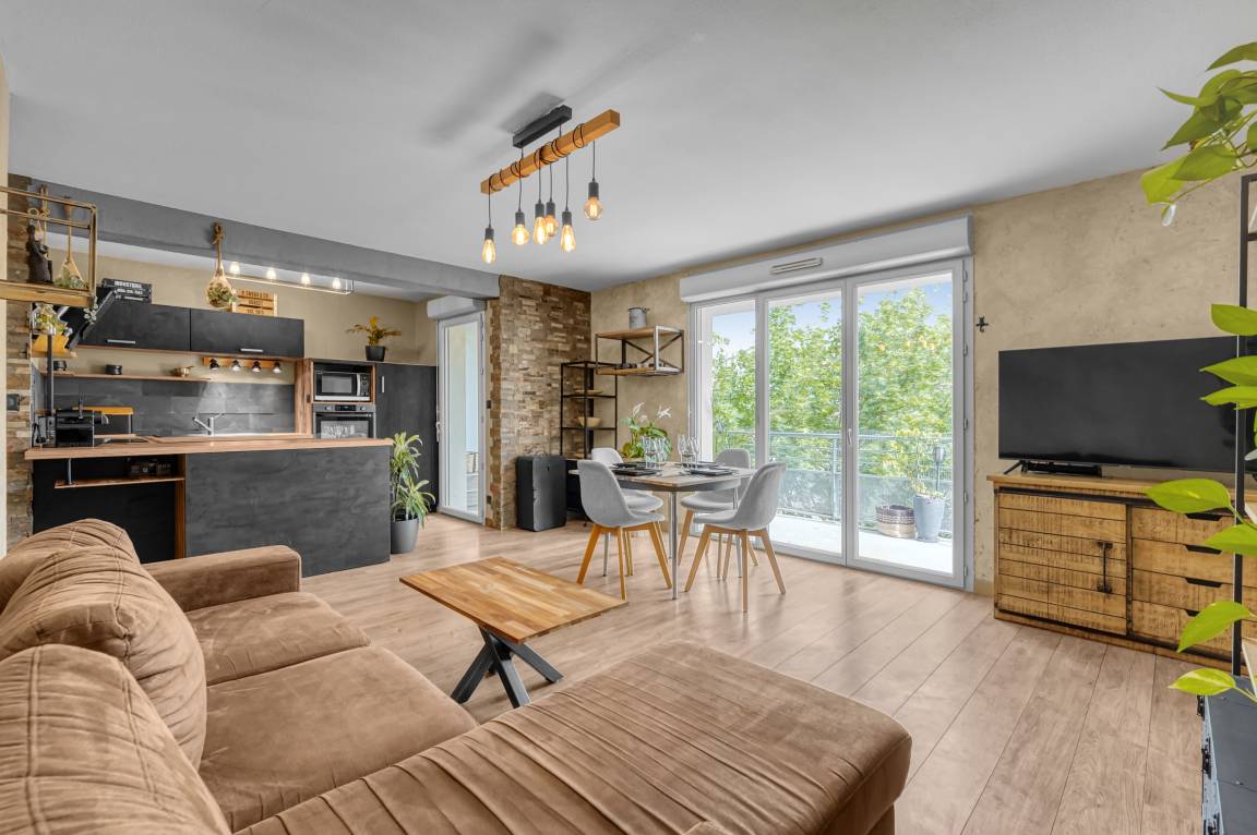 63 M² Apartment ∙ 2 Bedrooms ∙ 4 Guests - Blagnac
