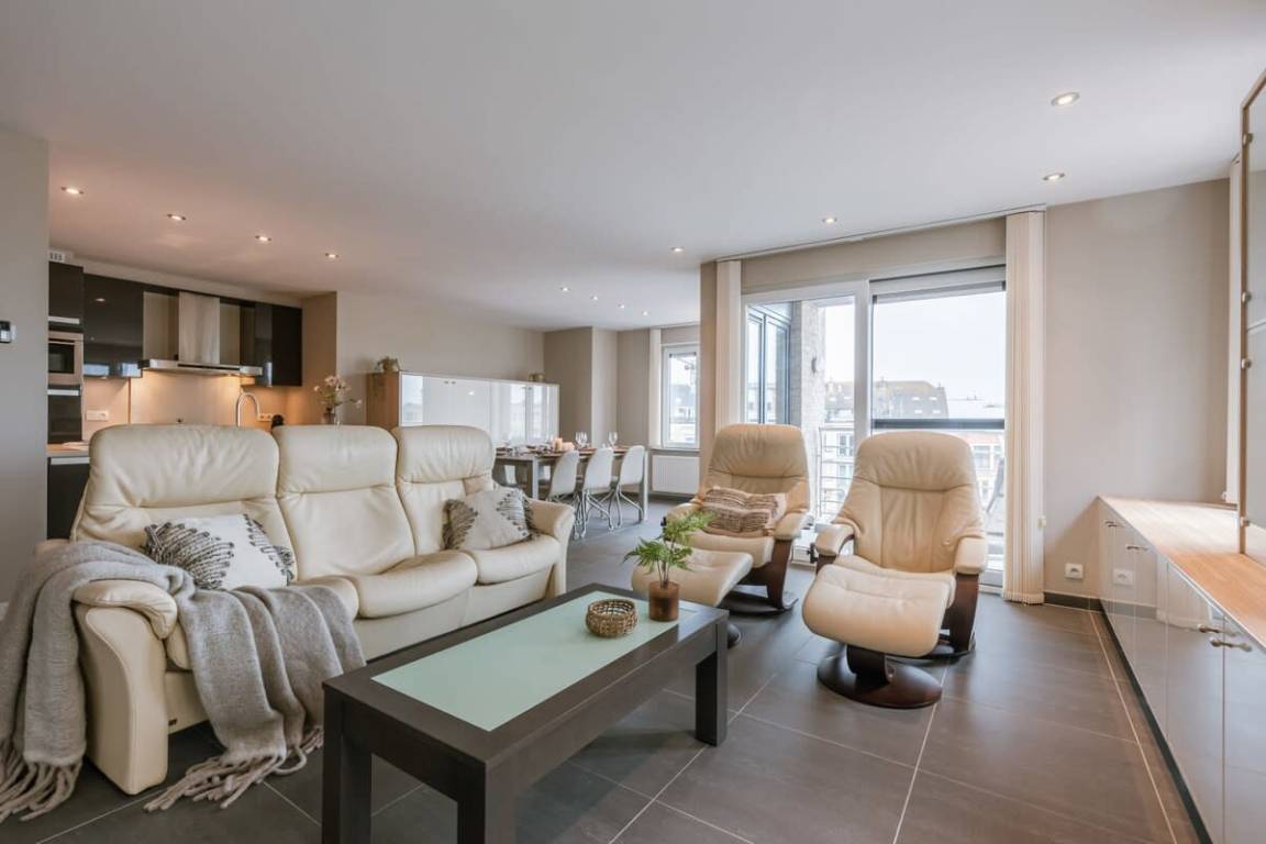 85 M² Ferienwohnung ∙ 2 Schlafzimmer ∙ 4 Gäste - Blankenberge