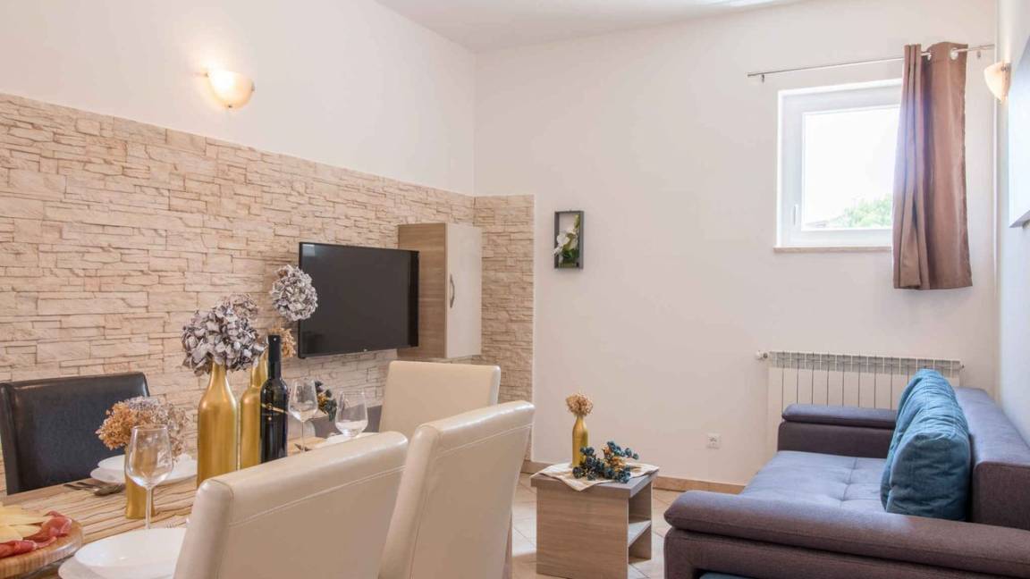 46 M² Ferienwohnung ∙ 2 Schlafzimmer ∙ 4 Gäste - Ližnjan