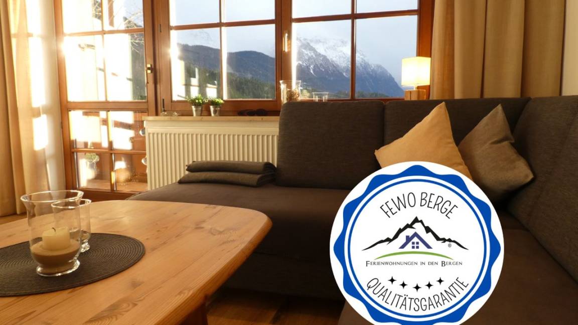 60 M² Ferienwohnung ∙ 2 Schlafzimmer ∙ 4 Gäste - Krün