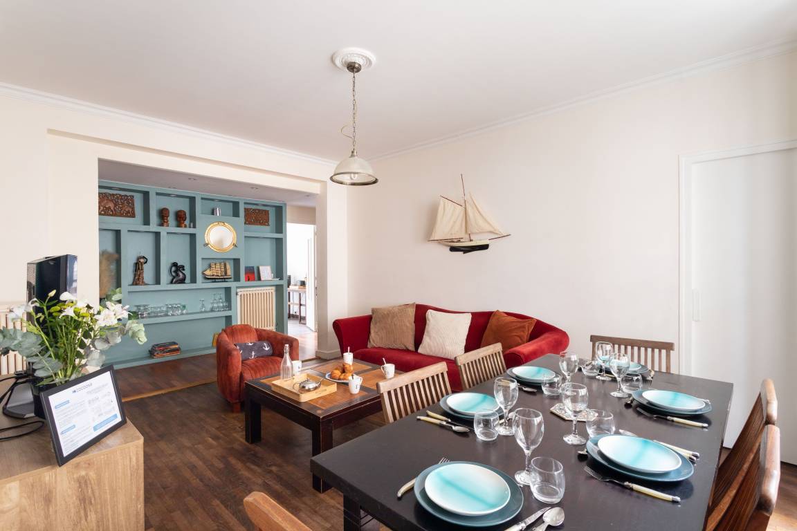 100 M² Apartment ∙ 3 Bedrooms ∙ 7 Guests - Saint-Malo