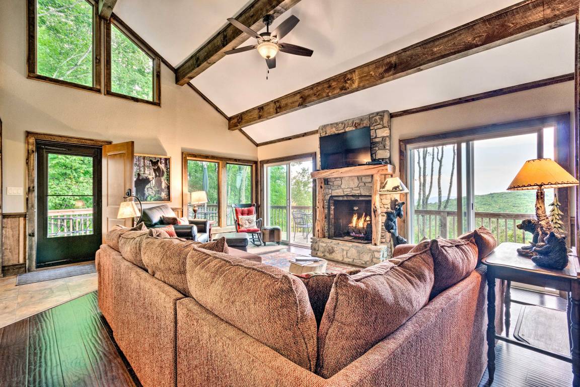 195 M² House ∙ 5 Bedrooms ∙ 10 Guests - Beech Mountain, NC