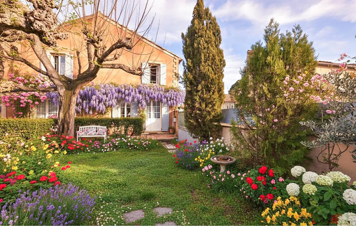 150 M² Huis ∙ 3 Slaapkamers ∙ 9 Gasten - Mornas