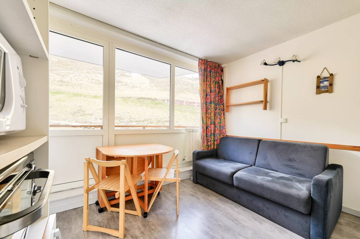 17 M² Studio Flat ∙ 1 Bedroom ∙ 4 Guests - La Mongie