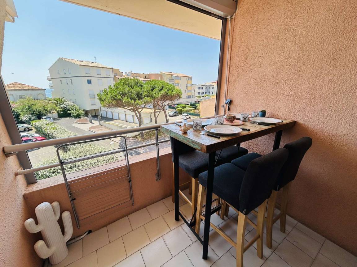 24 M² Ferienwohnung ∙ 1 Schlafzimmer ∙ 4 Gäste - Agde