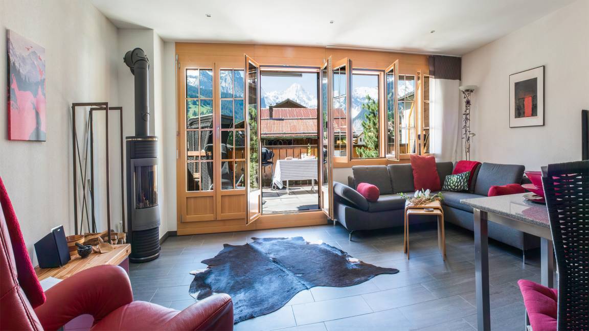 55 M² Apartamento ∙ 1 Habitación ∙ 2 Huéspedes - Mürren
