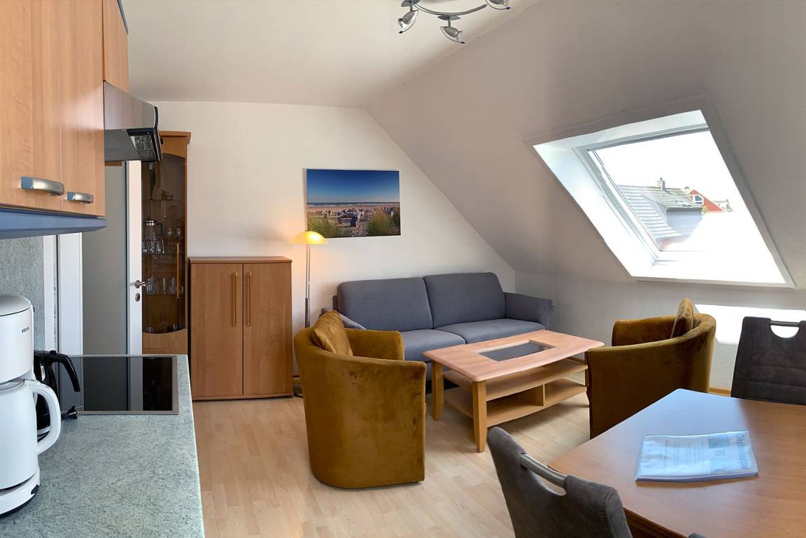 55 M² Apartamento ∙ 2 Habitaciones ∙ 4 Huéspedes - Norderney