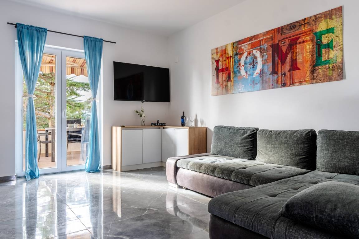 59 M² Ferienwohnung ∙ 2 Schlafzimmer ∙ 5 Gäste - Vir, Kroatien