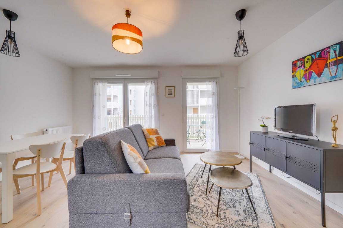 50 M² Ferienwohnung ∙ 1 Schlafzimmer ∙ 2 Gäste - Pessac