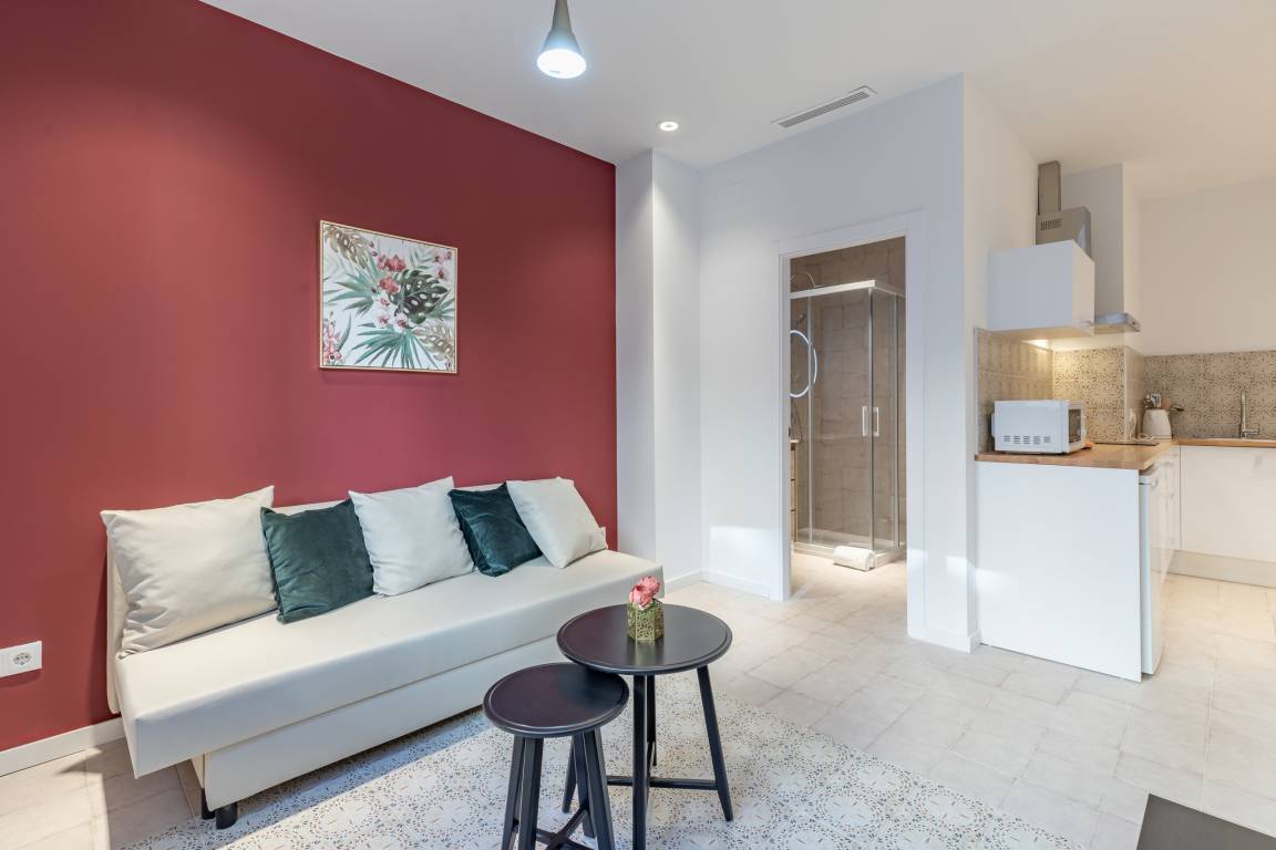 45 M² Aparthotel ∙ 1 Chambre ∙ 3 Personnes - Valence en Espagne