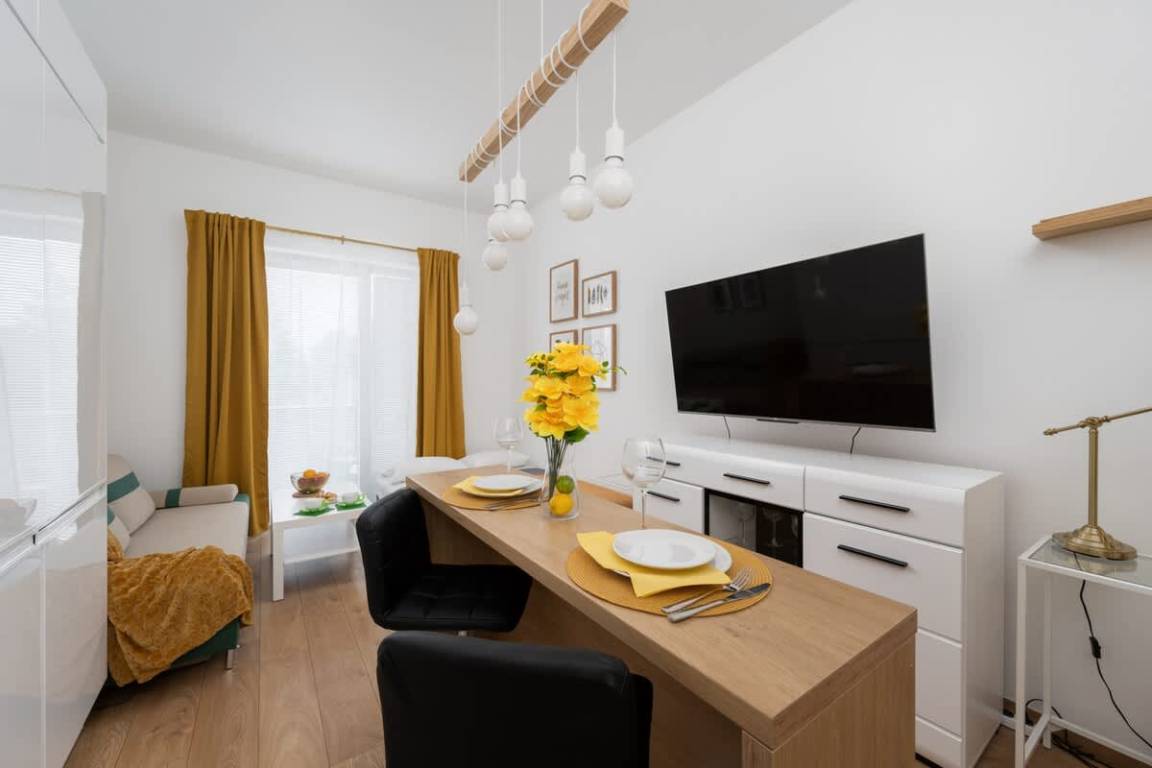 25 M² Apartament Typu Studio ∙ 4 Gości - Wrocław