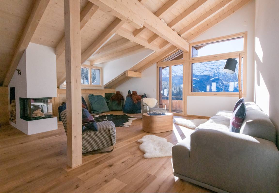 160 M² Chalet ∙ 2 Bedrooms ∙ 8 Guests - Lauterbrunnen
