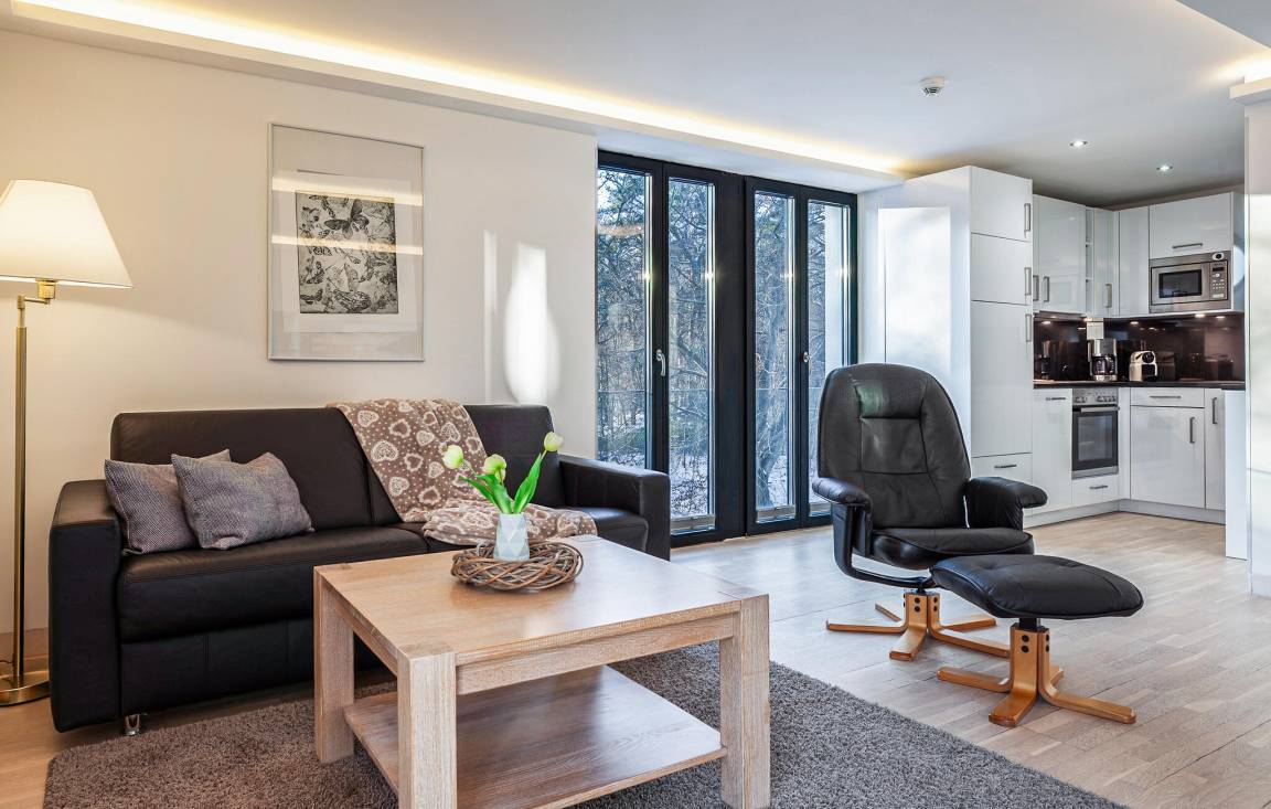 54 M² Ferienwohnung ∙ 1 Schlafzimmer ∙ 3 Gäste - Binz