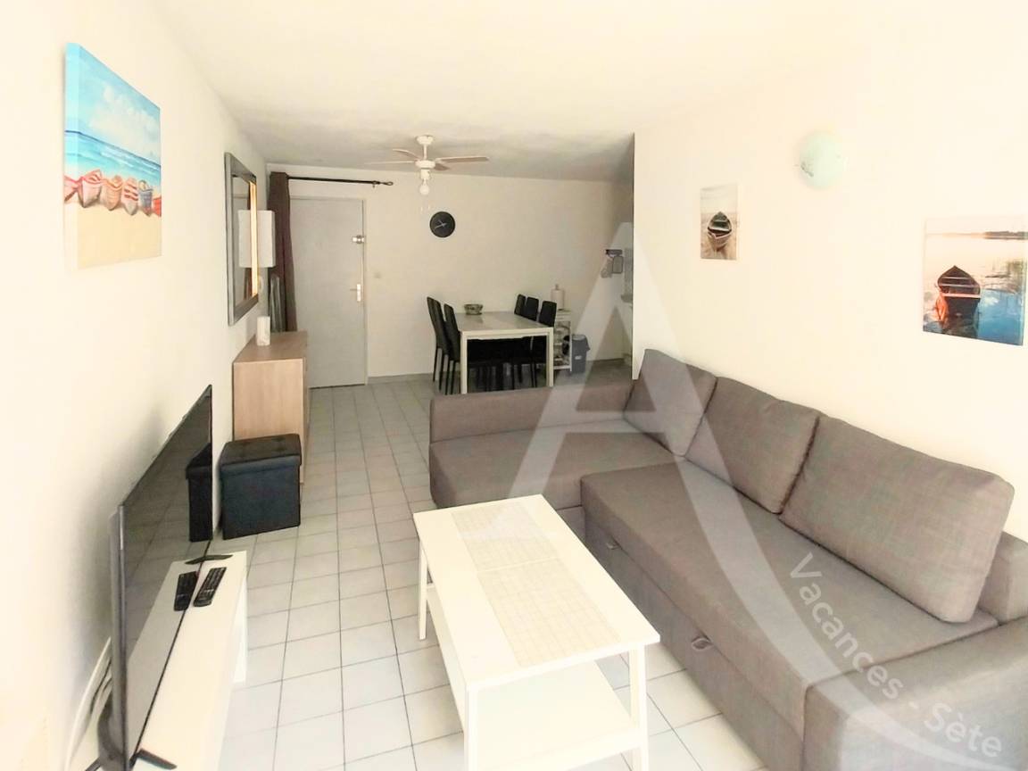 48 M² Appartement ∙ 2 Chambres ∙ 7 Personnes - Sète