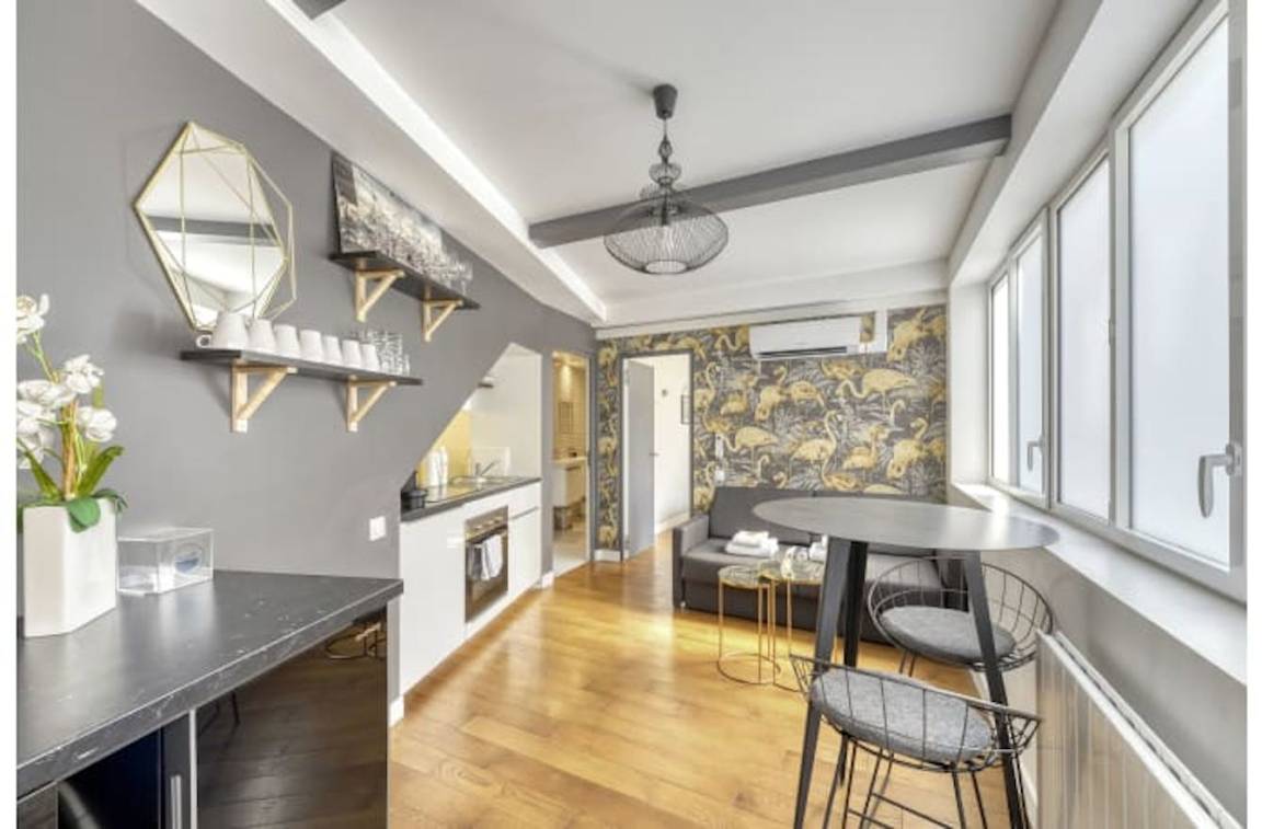 32 M² Ferienwohnung ∙ 1 Schlafzimmer ∙ 2 Gäste - Paris