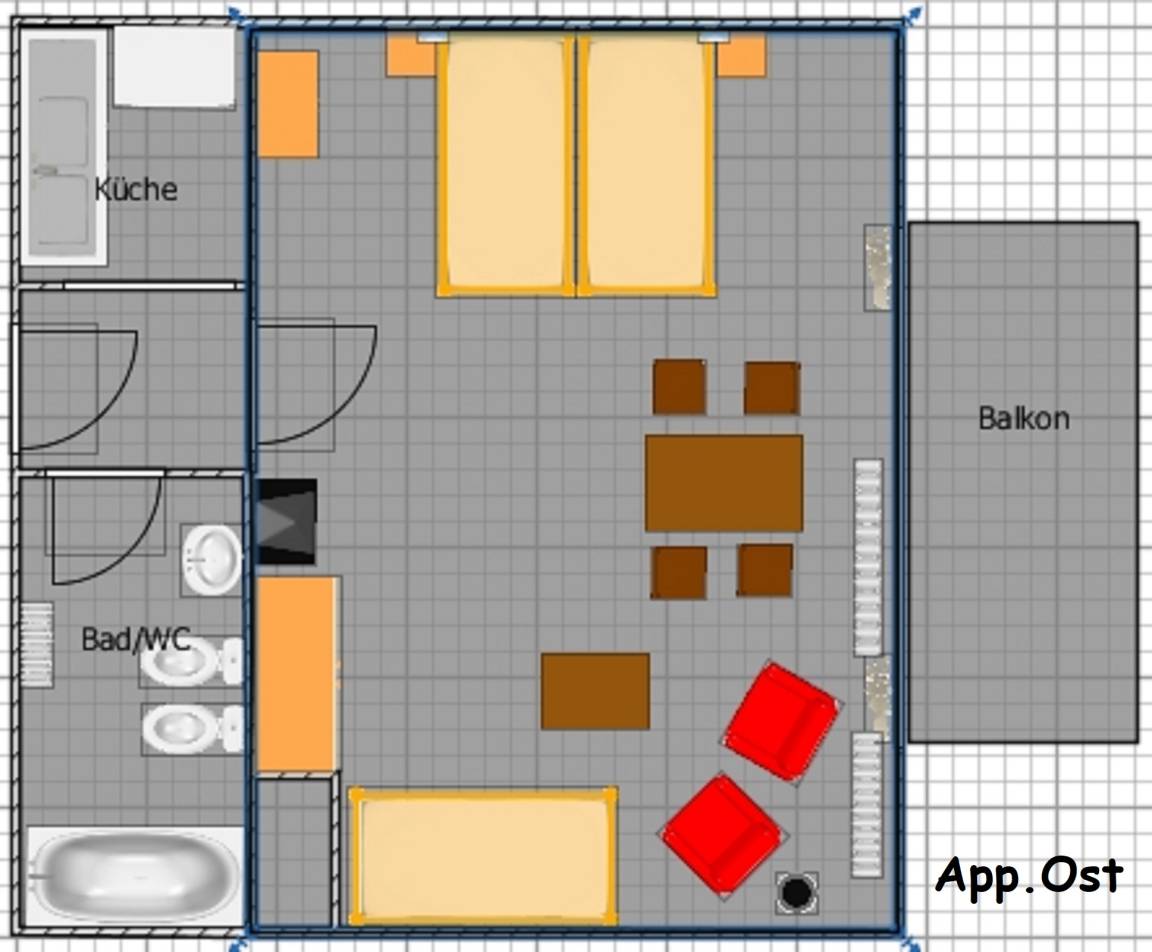 50 M² Apartment ∙ 3 Guests - Bad Wildbad