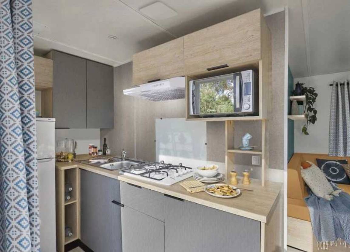 30 M² Camping ∙ 3 Chambres ∙ 8 Personnes - Hourtin