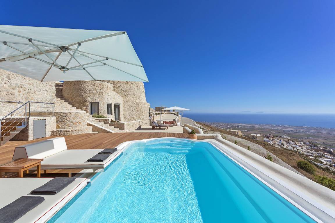 Villa ∙ 5 Schlafzimmer ∙ 10 Gäste - Santorin
