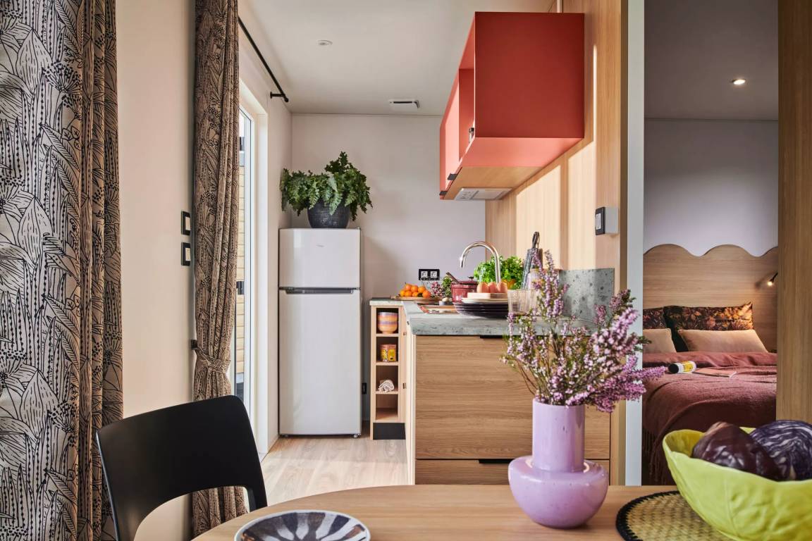 35 M² Mobilheim ∙ 3 Schlafzimmer ∙ 6 Gäste - Lot