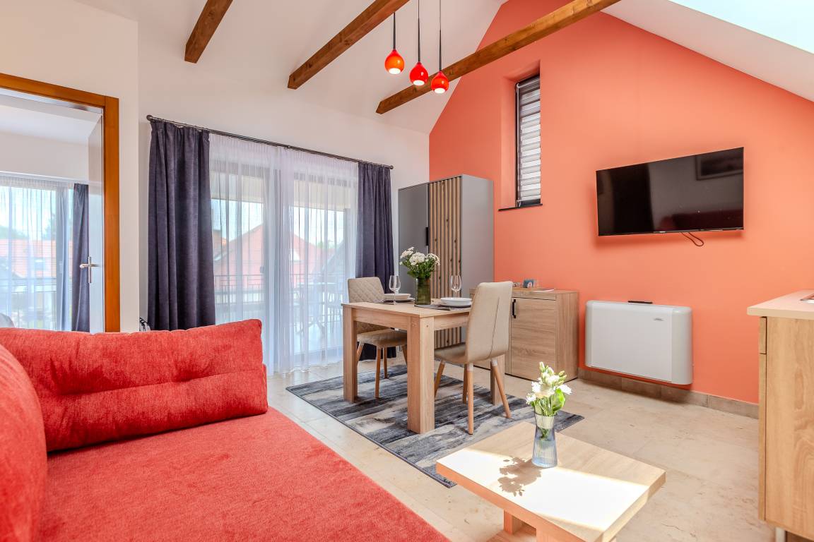 34 M² Ferienwohnung ∙ 1 Schlafzimmer ∙ 4 Gäste - Balatonboglár