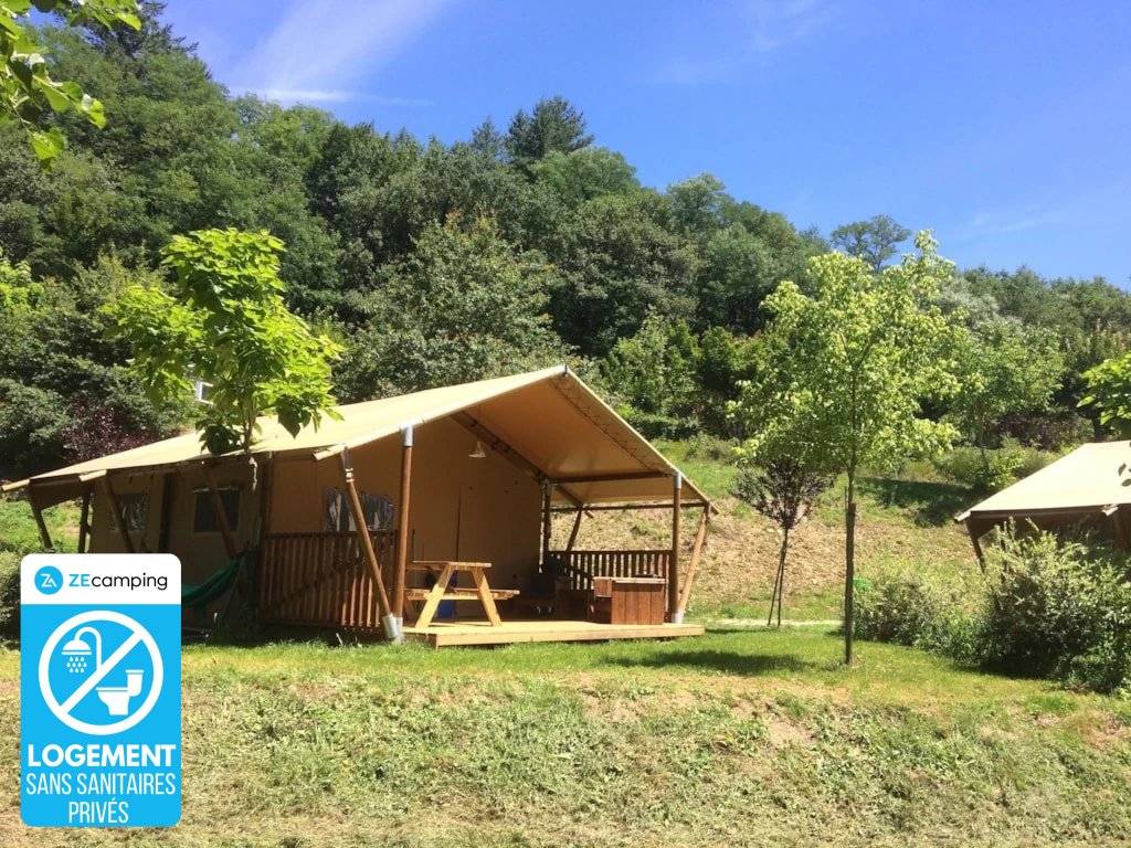 38 M² Tent ∙ 2 Bedrooms ∙ 5 Guests - Dordogne