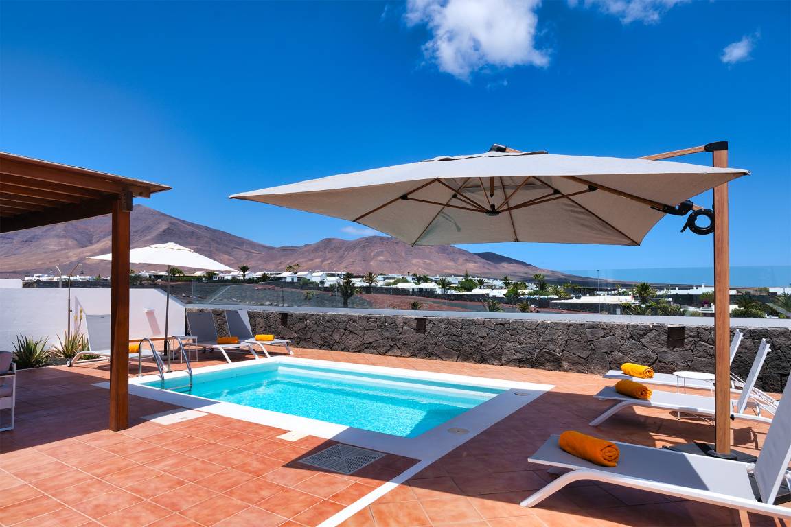 160 M² Casa ∙ 3 Habitaciones ∙ 6 Huéspedes - Playa Blanca